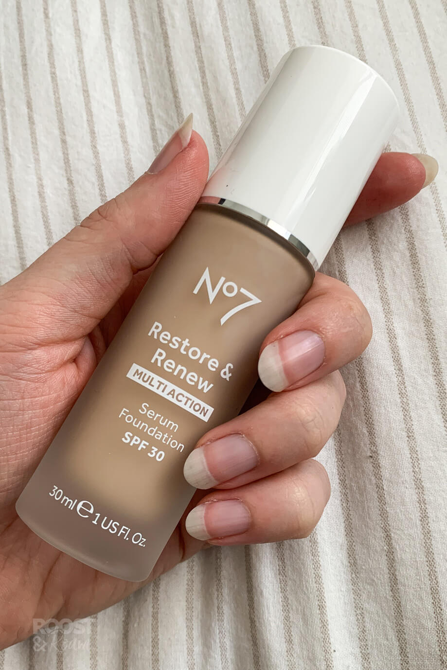 No7 Restore & Renew Serum Foundation Review