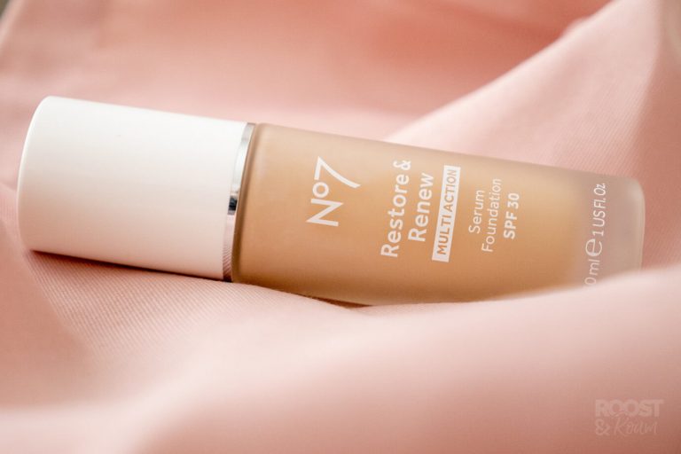 No7 Restore & Renew Serum Foundation Review